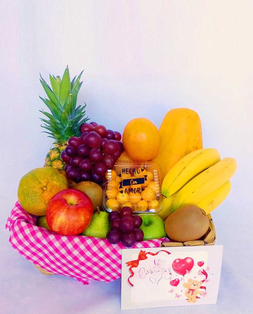 Ancheta de Frutas 3 - Pastelería Creativa 320 289 6764